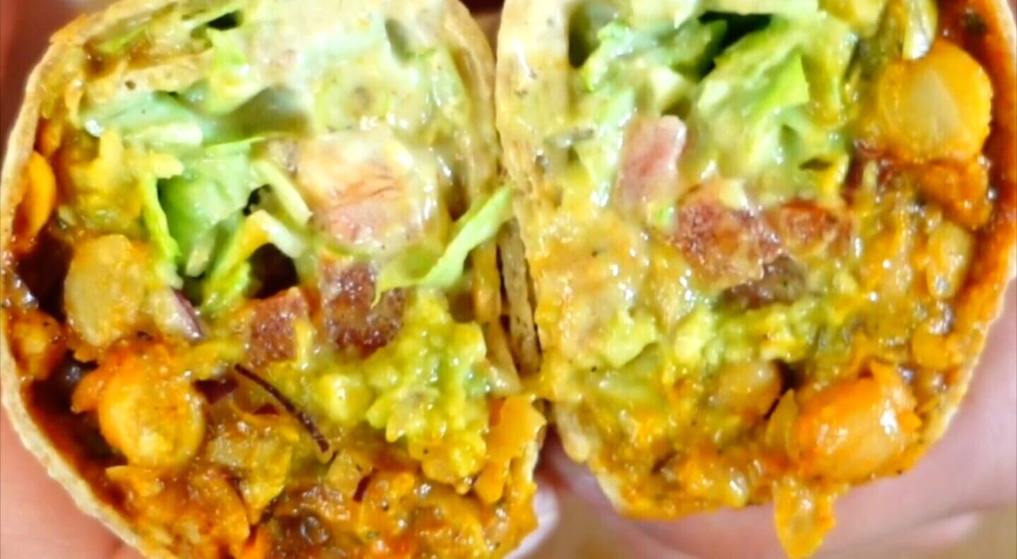 Spicy Chickpea Wrap – Easy & Vegan Wrap Recipe | Dr. Vegan
