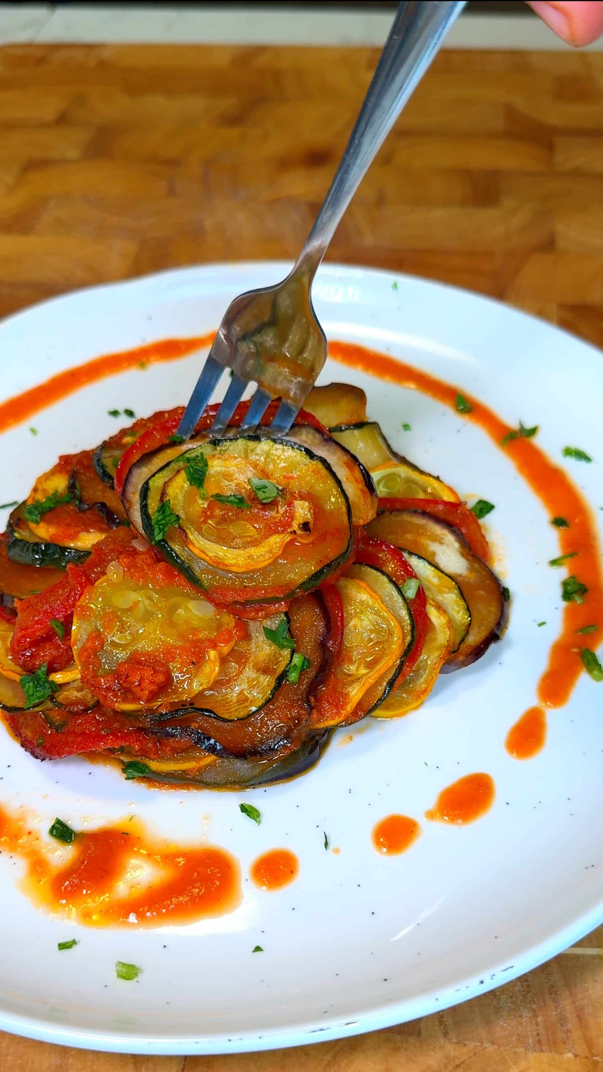 Easy Ratatouille | Easy French Vegetable Bake Recipe