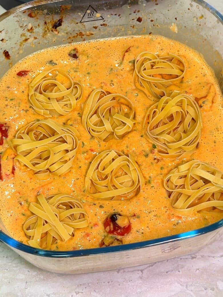 Creamy Roasted Veggie Pasta | Dr. Vegan
