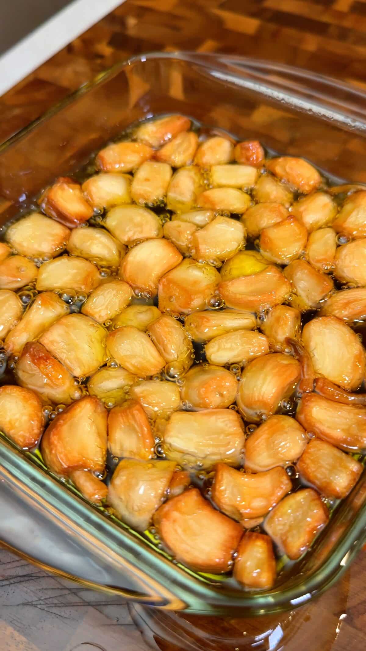 Easy Garlic Chili Oil With Peanuts (No Frying, Oven Method)