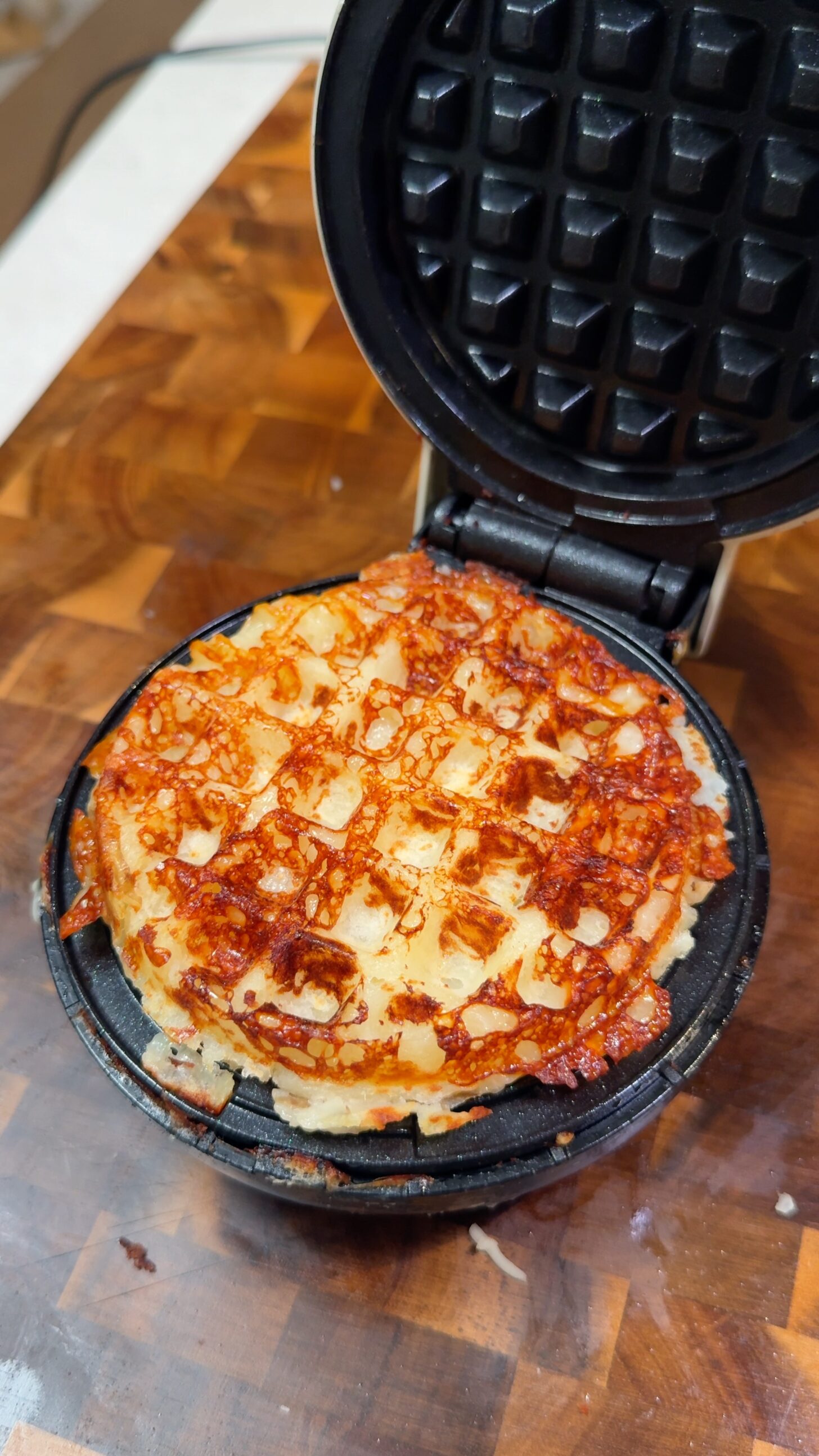 Quick & Easy Breakfast Potato Waffle
