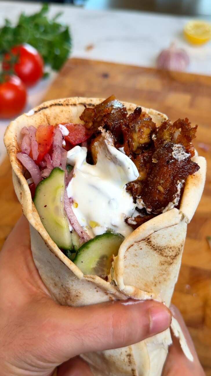 Crispy Tofu Shawarma